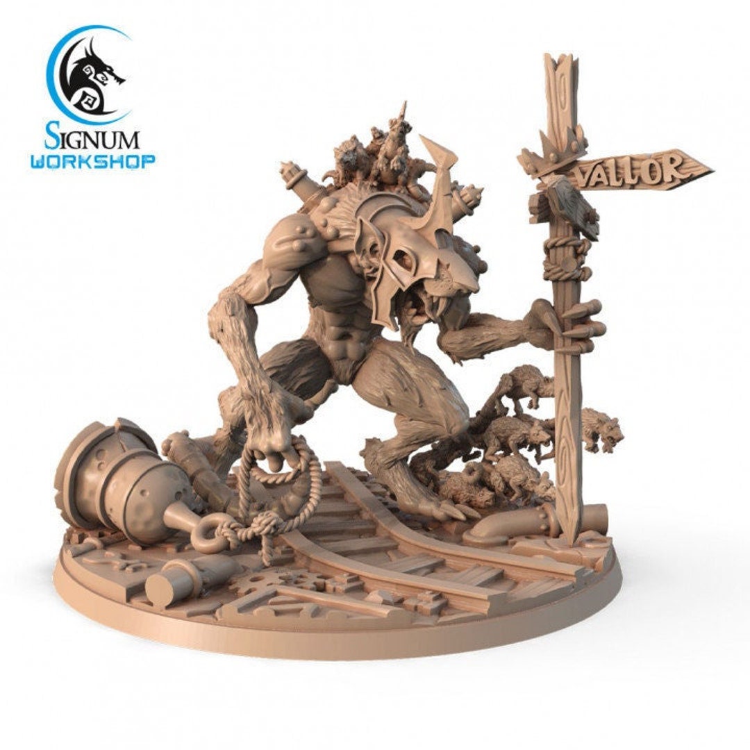 Ratus the Great Rat Chief Signum Workshop 8K Resolution 3D Print Strong ...