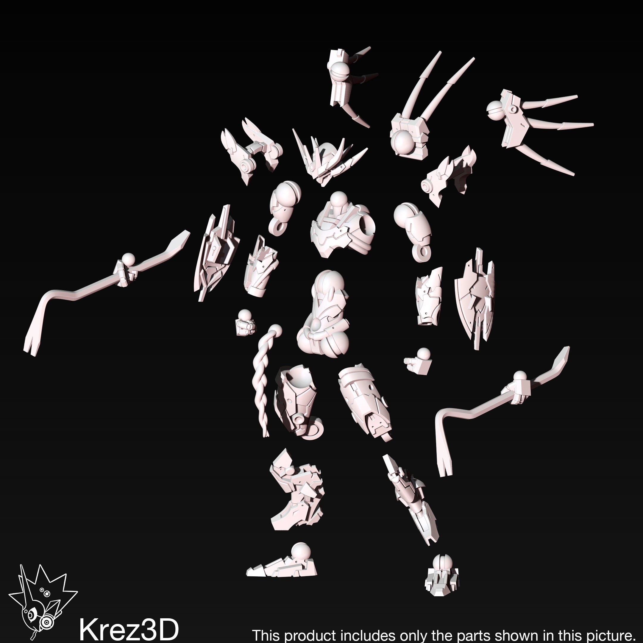 SA-8 Cook Ding | Krez3d - Synth Army | 8K Resolution 3D Print | Durable ...