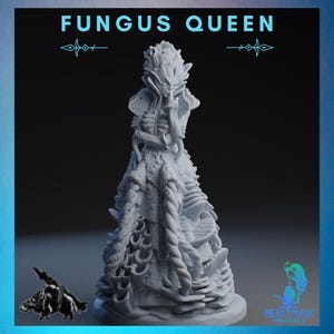 Fungus Queen | Rocket Pig Games | 12K Resolution 3D Print | Strong ...