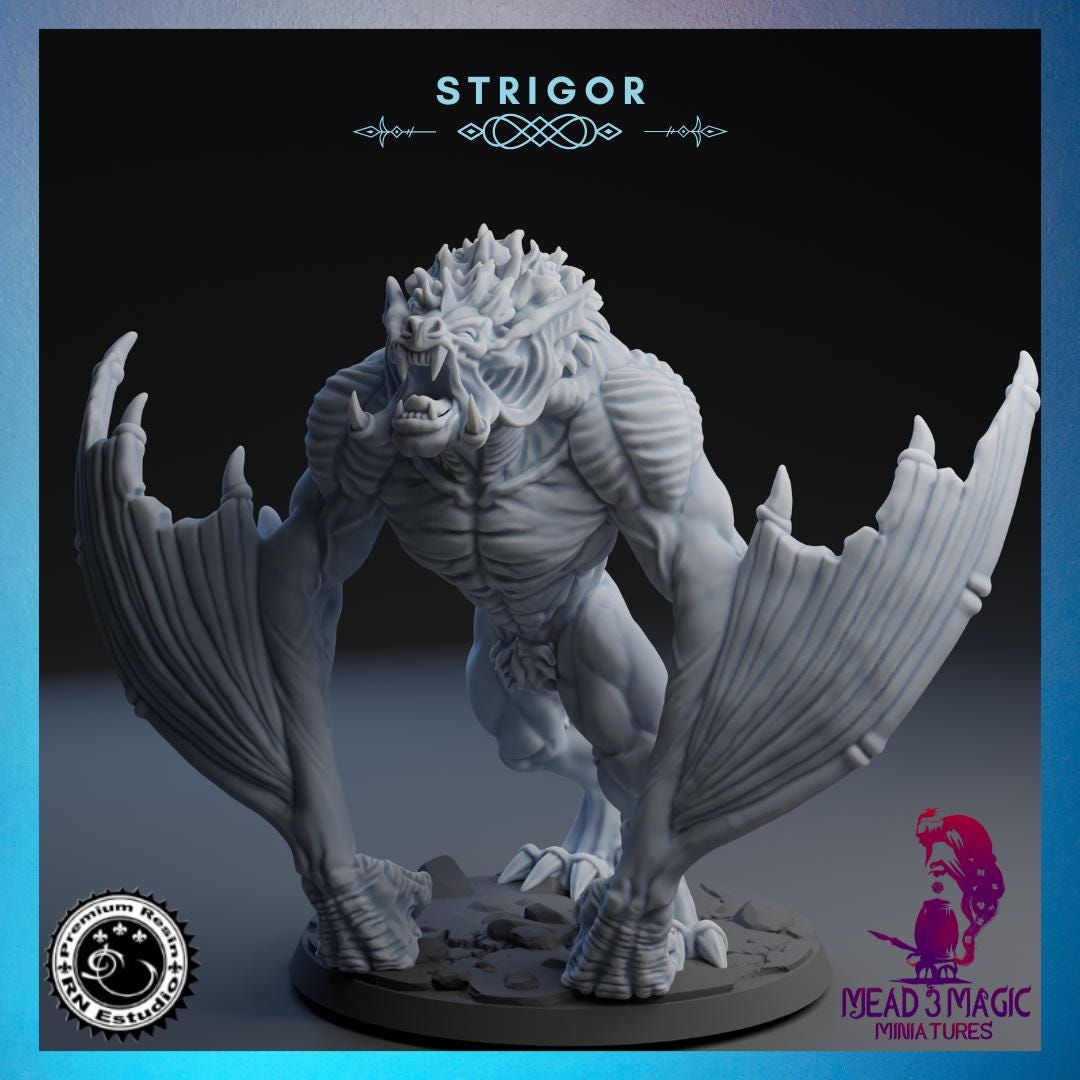 Strigor | RN Estudio | 12K Resolution 3D Print | Strong Resin | Dnd ...