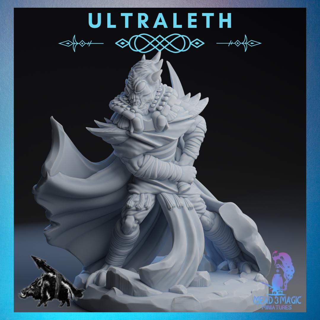 Ultraleth | Rocket Pig Games | 12K Resolution 3D Print | Strong Resin ...