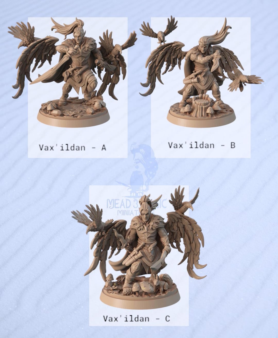 Vax'ildan From Vox Machina (3 Models) | Signum Workshop | 12K ...