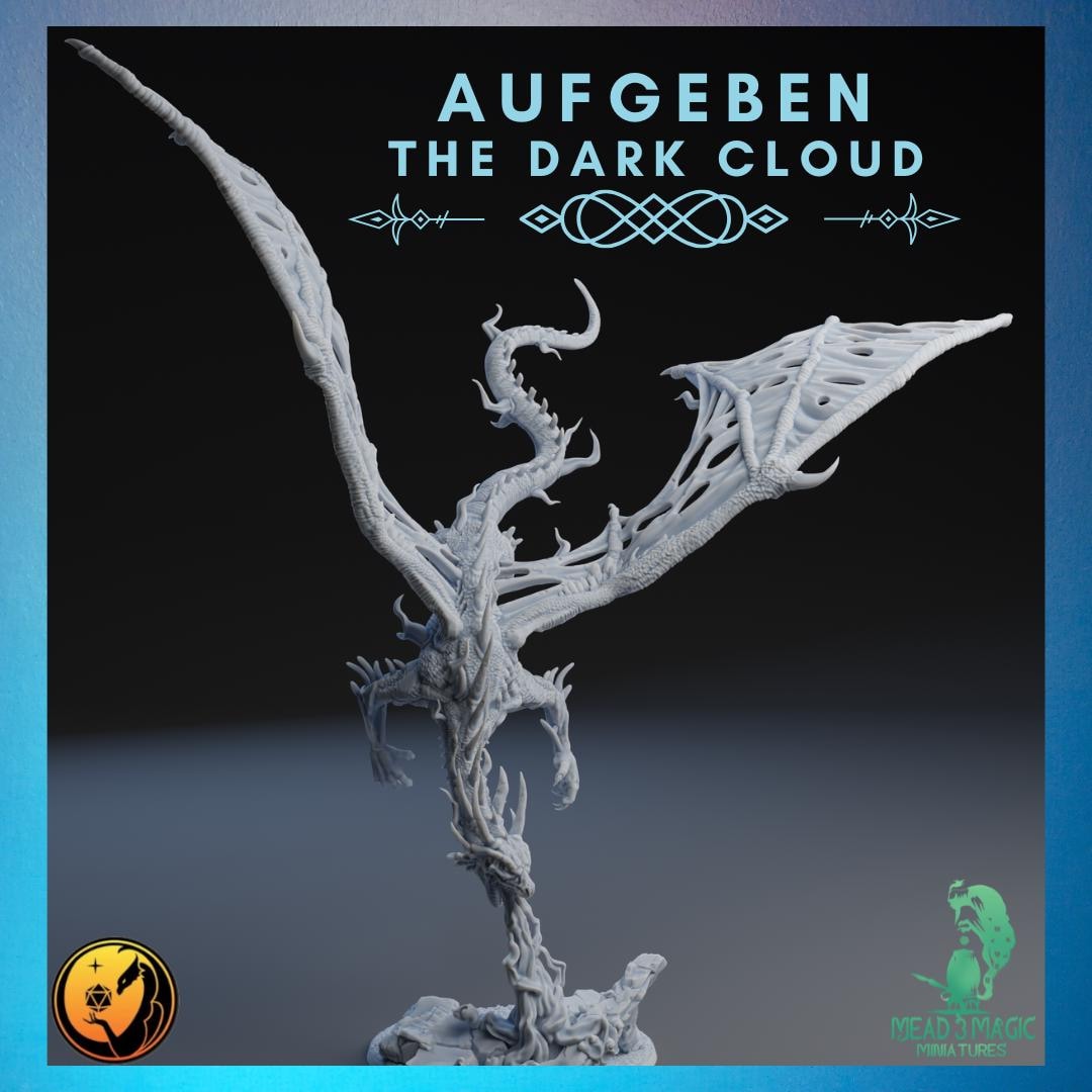 Aufgeben, the Dark Cloud | Draco Studios | 12K Resolution 3D Print ...