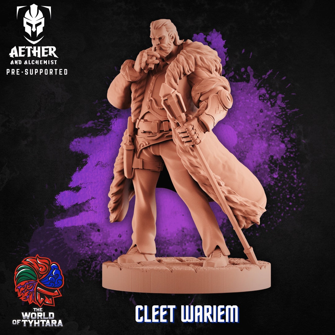 Cleet Wariem | Human Barbarian Kingpin | Aether & Alchemist | 8K ...