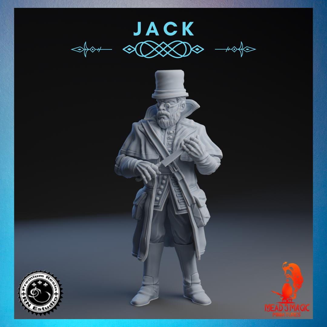 Jack | RNE Studio | 12K Resolution 3D Print | Strong Resin | Dnd ...
