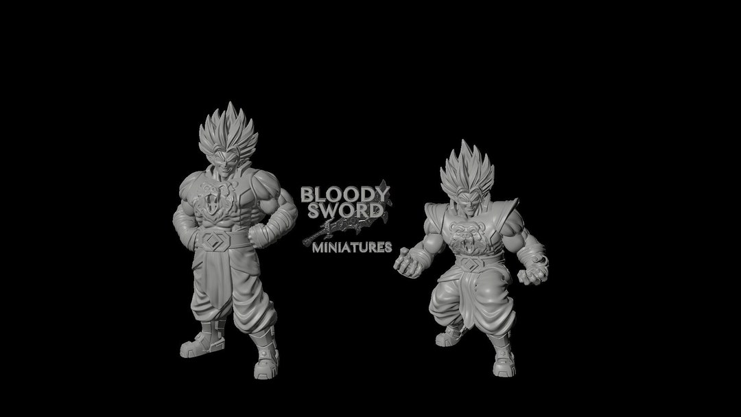 Human Grappler Barbarian/monk 2 Poses Anime Dungeons 8K Resolution 3D ...