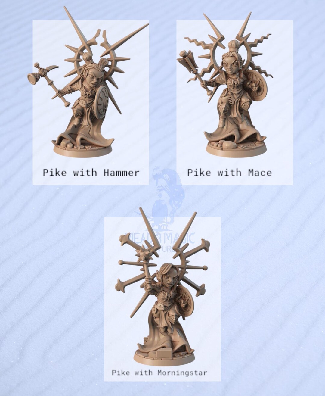 Pike Trickfoot From Vox Machina (3 Models) | Signum Workshop | 12K ...