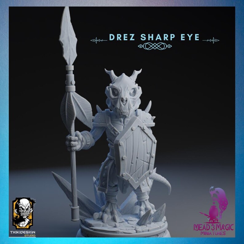 Kobold Krew Set (5 Models) | Txiki Design | 12K Resolution 3D Print ...