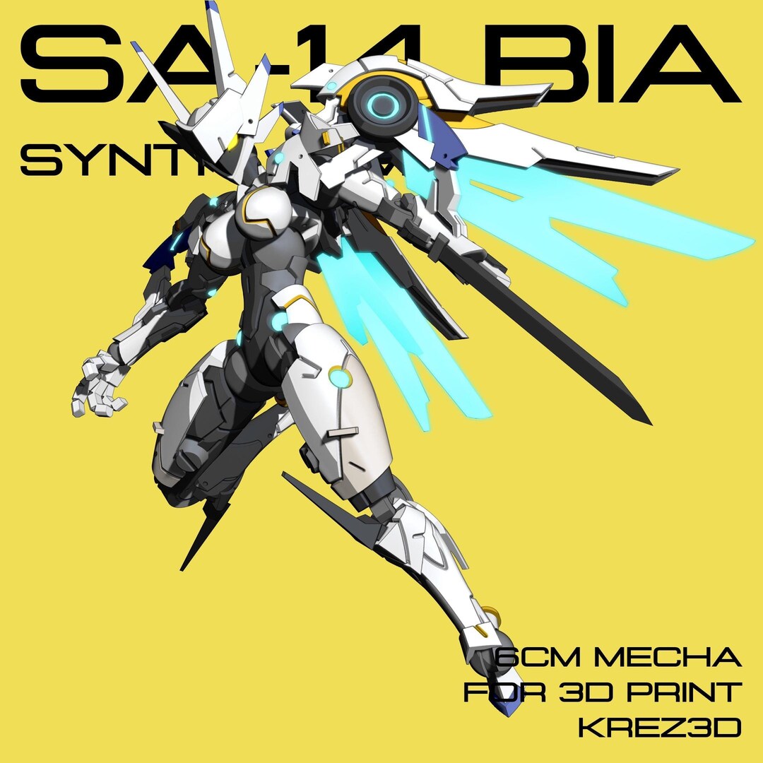 SA-14 Bia | Krez3d - Synth Army | 12K Resolution 3D Print | Strong ...