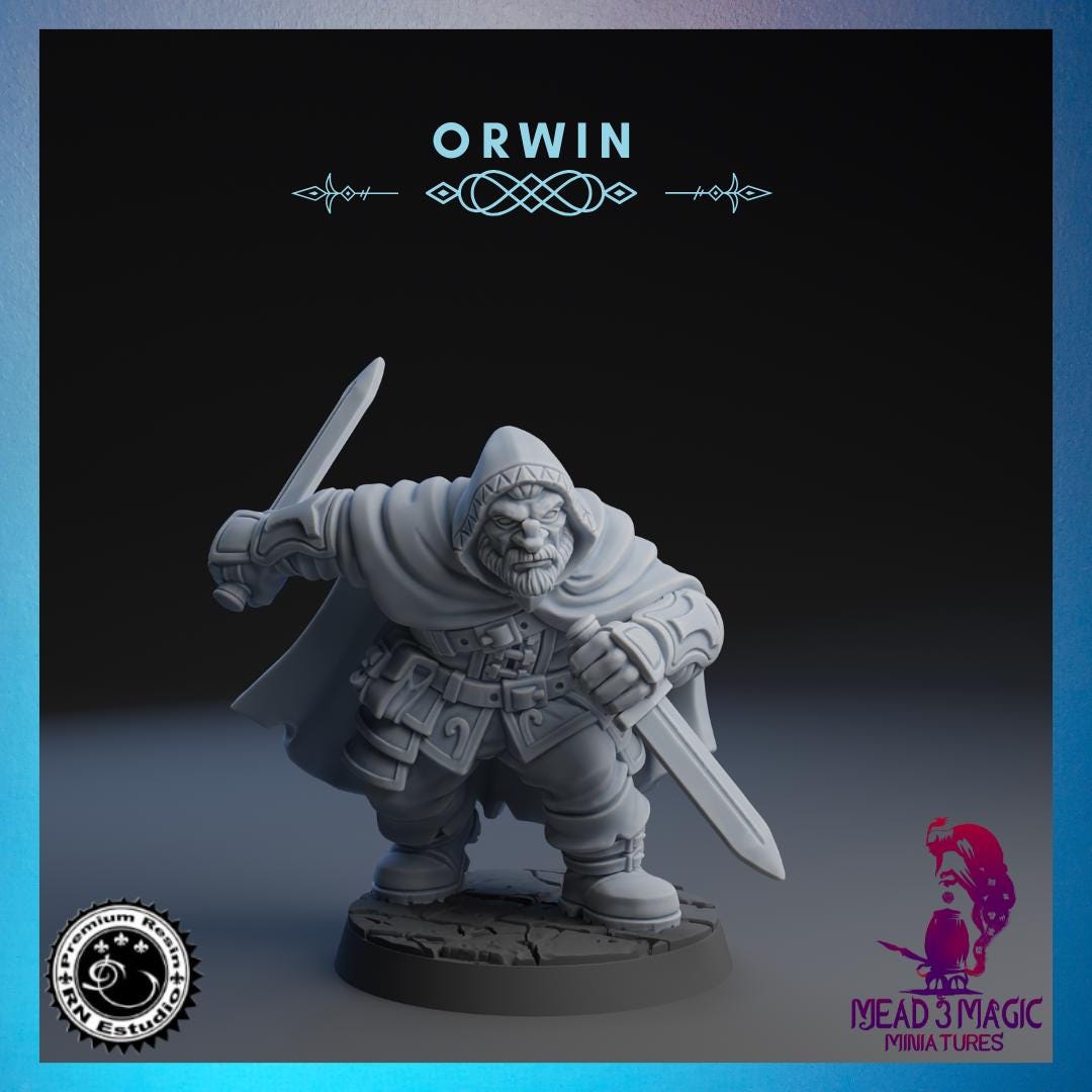 Orwin | RN Studio | 12K Resolution 3D Print | Strong Resin | Dnd Dark ...