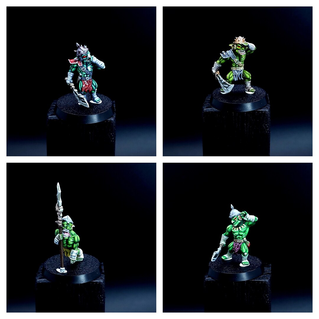 Goblin Guards 4 Poses Anime Dungeons 8K Resolution 3D Print Strong ...