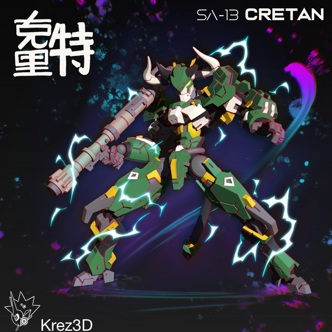 SA-13 Cretan | Krez3d - Synth Army | 12K Resolution 3D Print | Strong ...