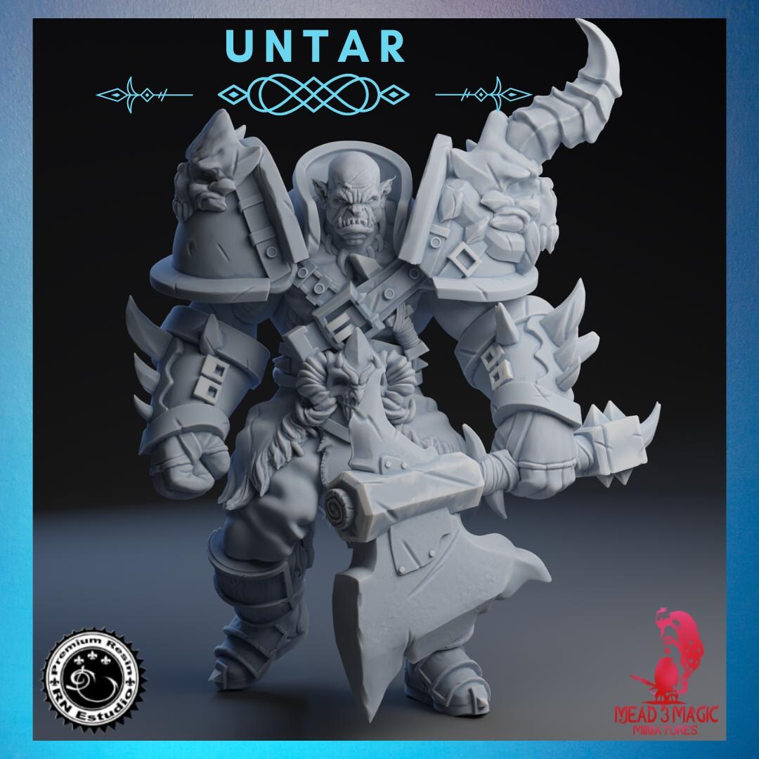 Untar | RNE Studio | 12K Resolution 3D Print | Strong Resin | Dnd ...