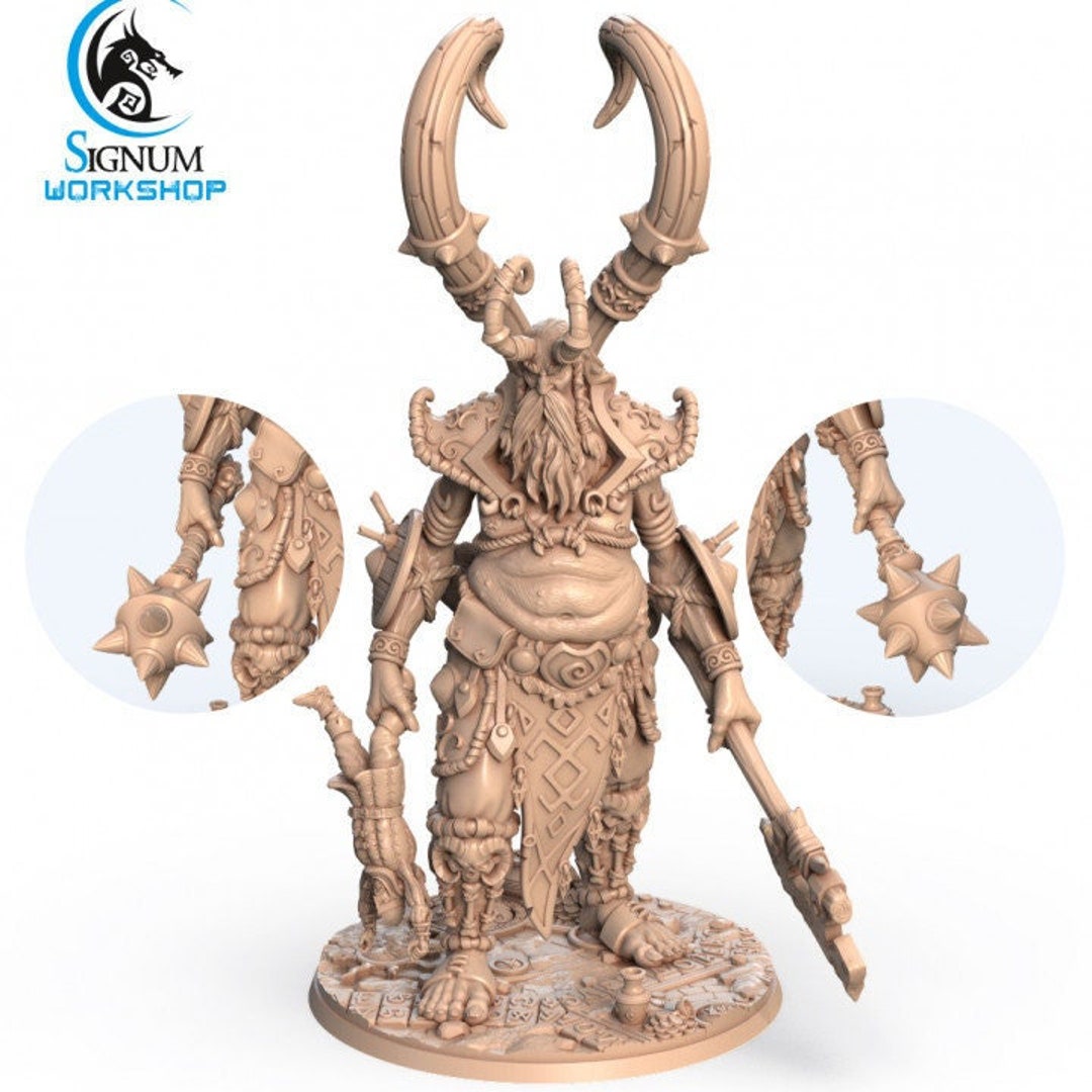 Bolthorn the Ice Giant 2 Sets of Weapons Signum Workshop 8K Resolution ...