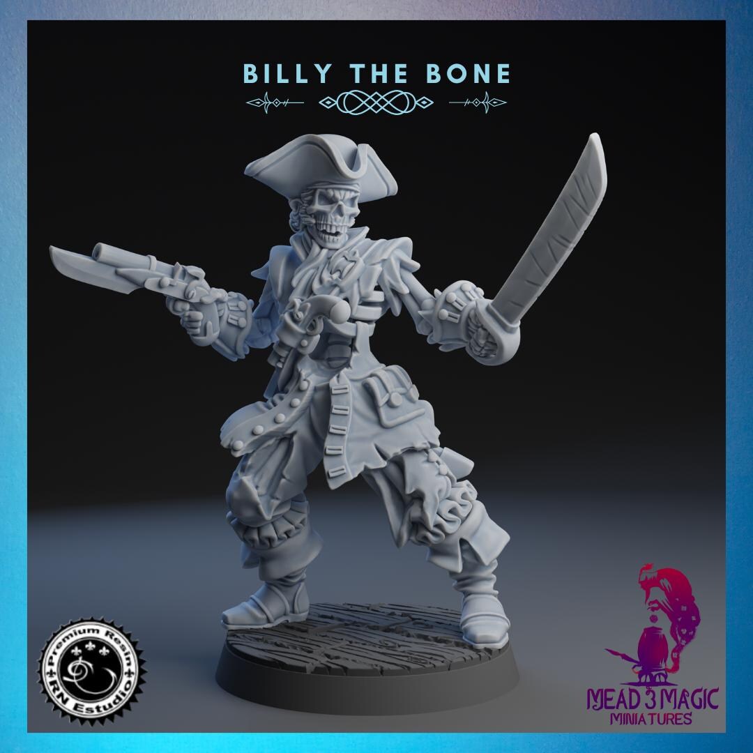 Billy the Bone | RN Estudio | 12K Resolution 3D Print | Strong Resin ...