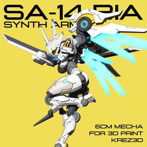 SA-14 Bia | Krez3d - Synth Army | 12K Resolution 3D Print | Strong ...
