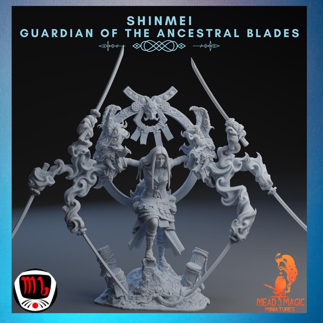 Shinmei, Guardian of the Ancestral Blades | Mojibake Collectibles | 12K ...