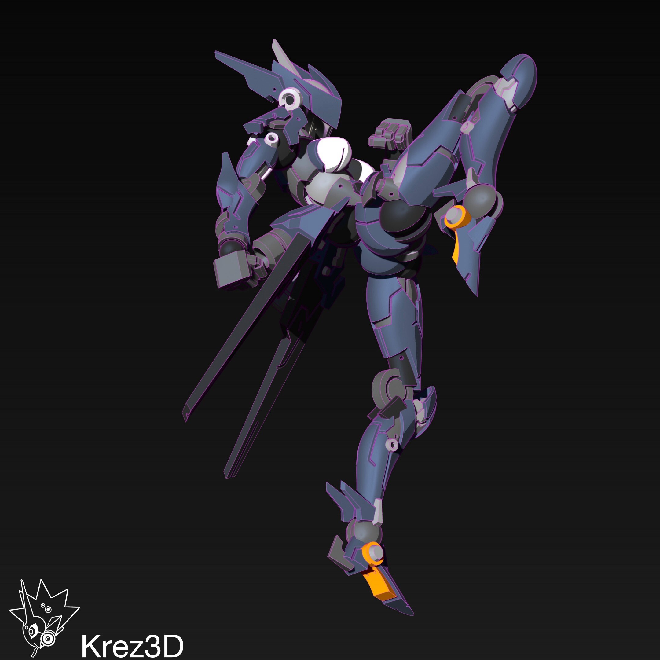 SA-9 Nymph | Krez3d - Synth Army | 8K Resolution 3D Print | Durable ...