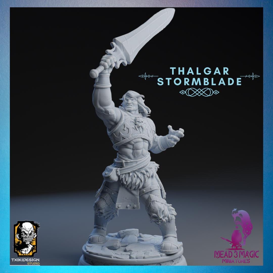 Thalgar Stormblade | Txiki Design | 12K Resolution 3D Print | Strong ...