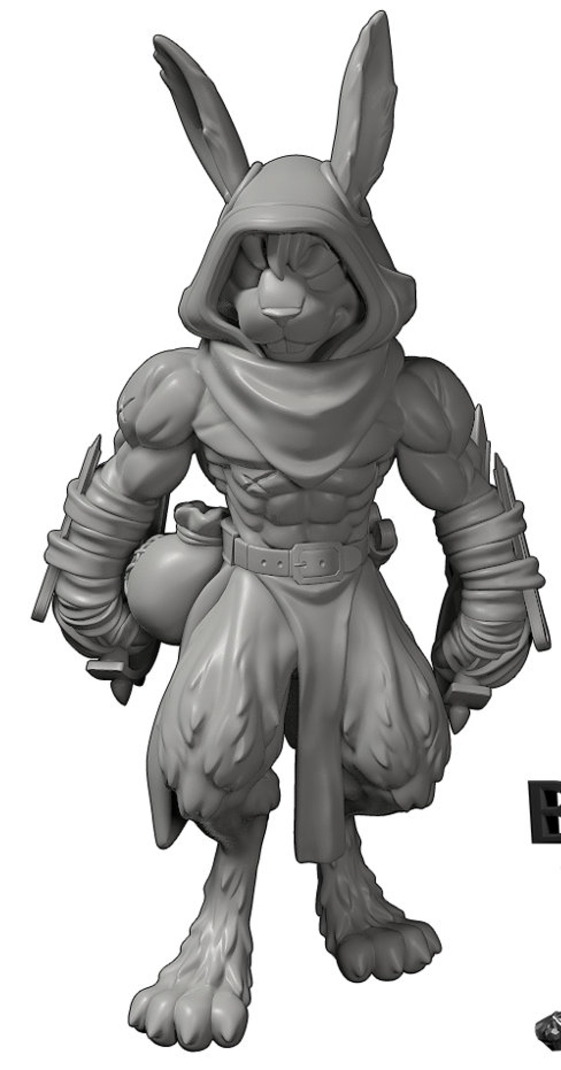 Rabbitfolk/harengon Rogue (2 Poses) | Anime Dungeons | 8K Resolution 3D ...