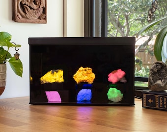 UV Display Base for Your Uranium Glass and Fluorescent Mineral ...