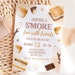 S’mores Party Invitation Template S’more Fun With Friends Bonfire Party ...