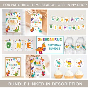 Editable Dinosaur Birthday Custom Sign Template Digital Download Dino ...