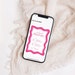 Pink Hen Weekend Itinerary Template Printable Pink Wavy Border Hen ...
