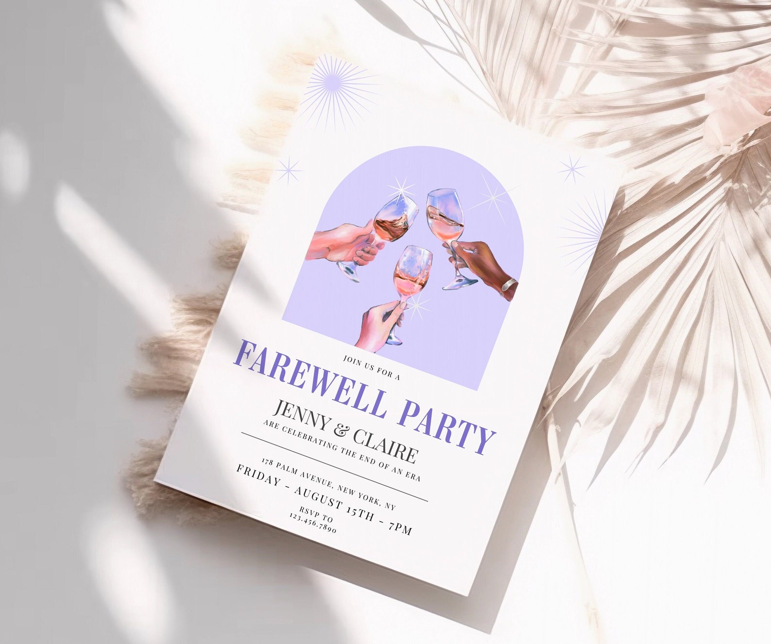 Farewell Party Invitation Templates Printable Invitation Going Away ...