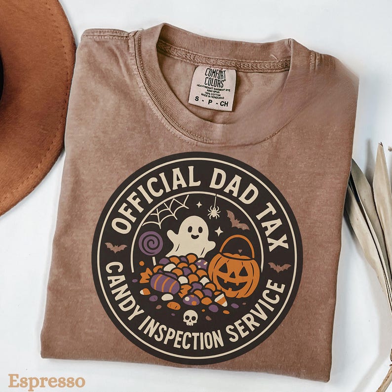 Dad Tax Halloween Comfort Colors T-shirt, Funny Halloween Dad Tee, Dad ...