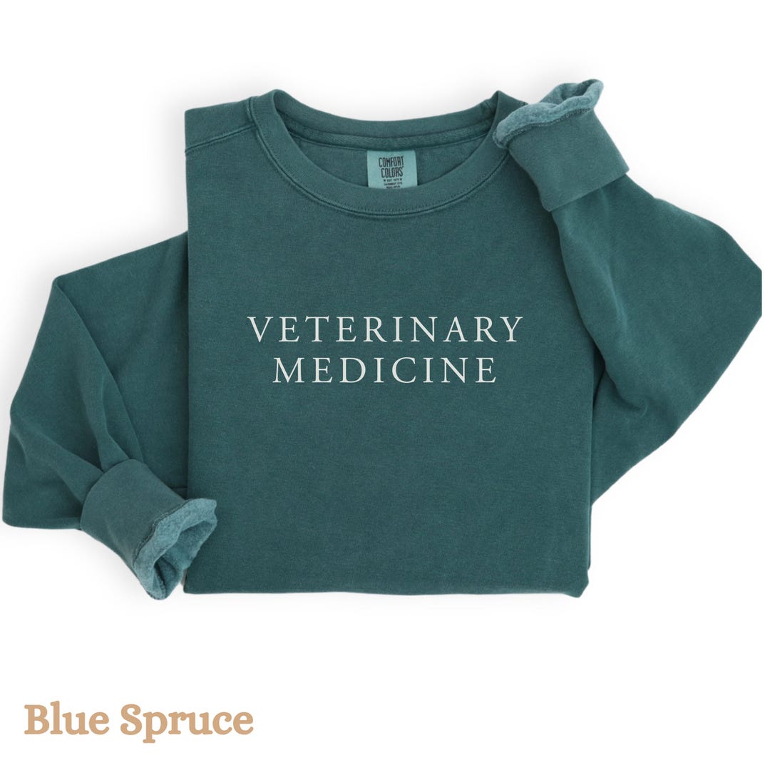 Custom Veterinary Medicine Sweatshirt, Personalized Vet Tech Gift, Vet ...
