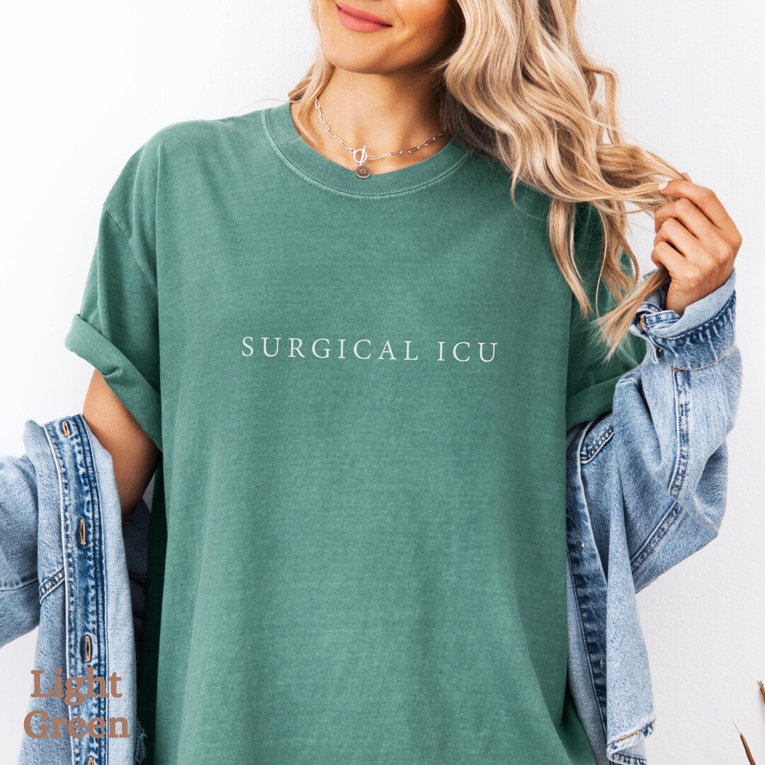 Surgical ICU Nurse Shirt, Comfort Colors SICU Nurse Shirt, SICU Nurse ...
