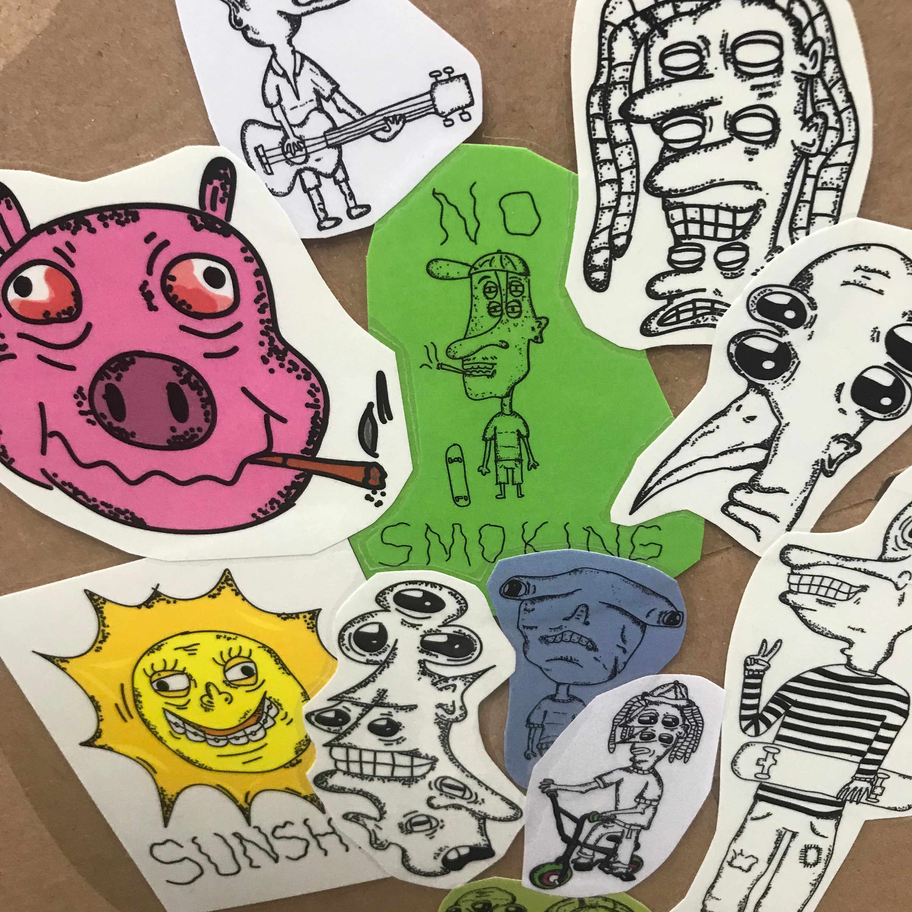 Super Cool Stickers Set - Etsy