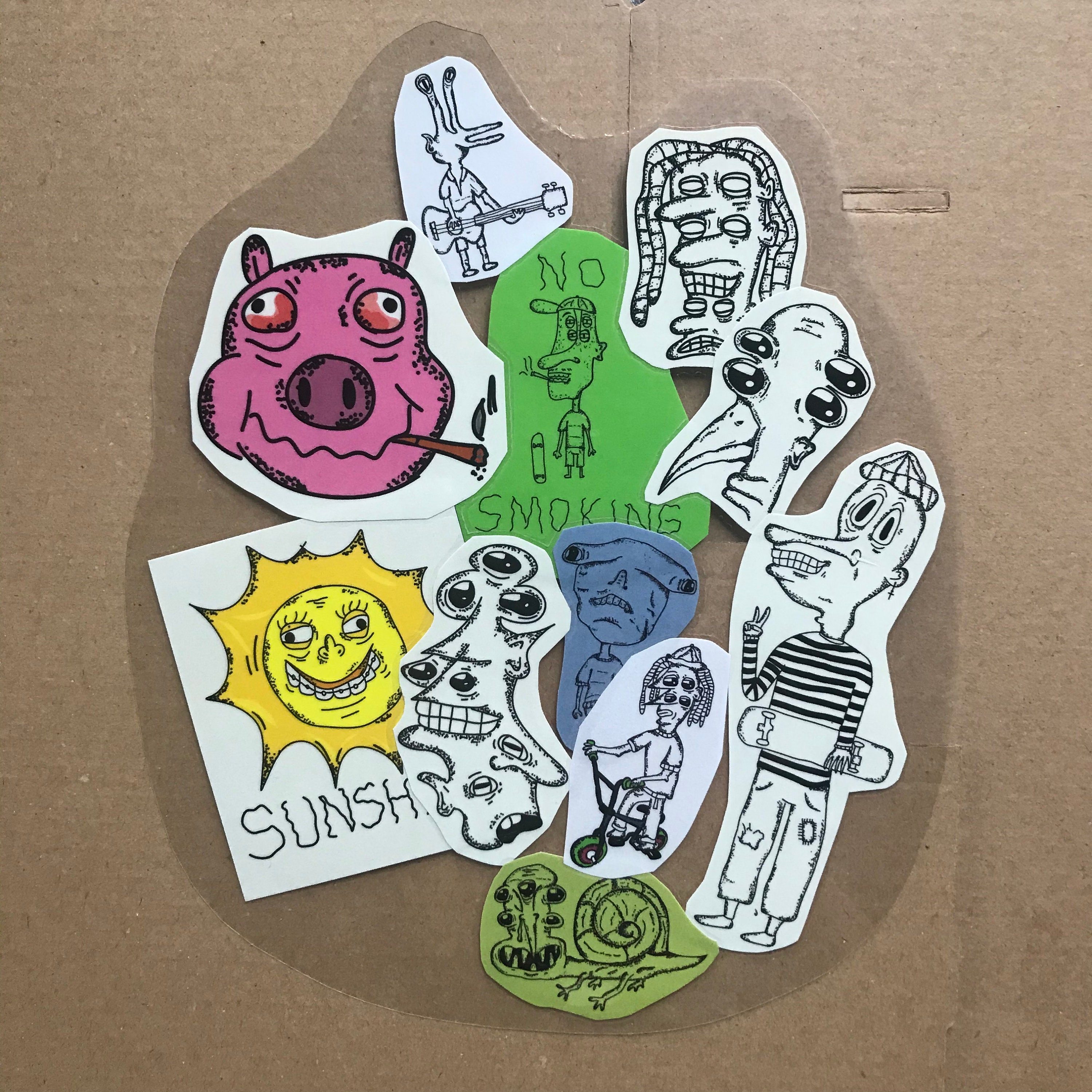 Super Cool Stickers Set - Etsy