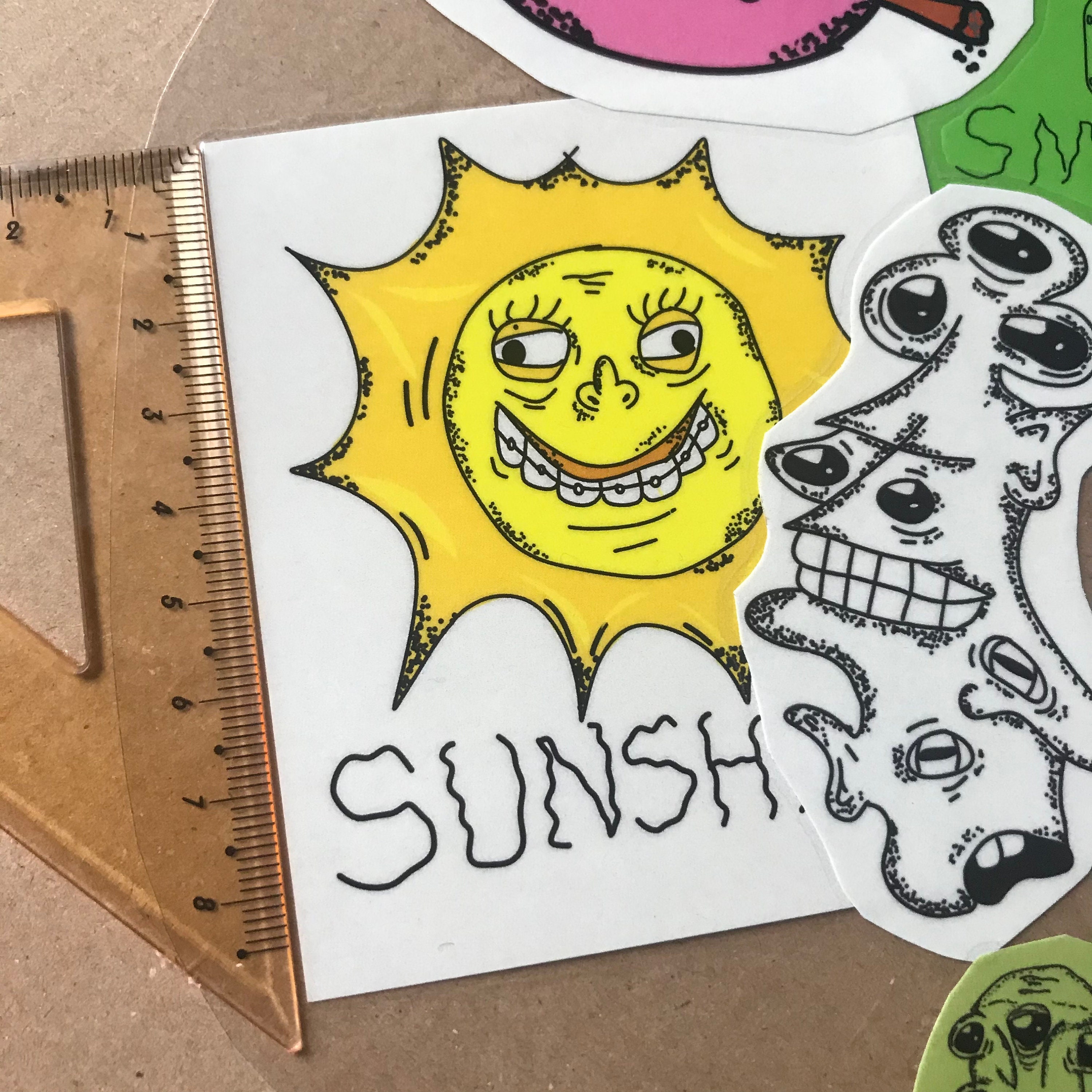 Super Cool Stickers Set - Etsy