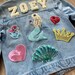 Mermaid Jacket Jean Girls Patch Jacket Custom Mermaid Girls Jacket ...