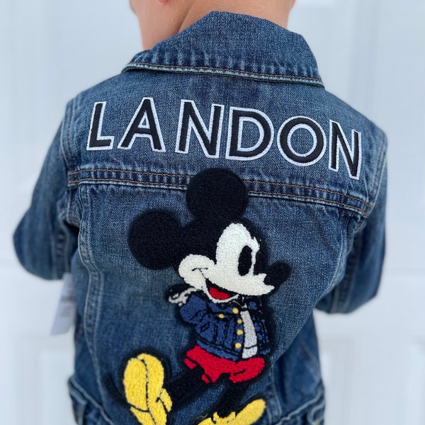 Mickey Mouse Jacket Boys - Etsy