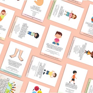 Somatic Coping Skills Poster, Daycare Activities, Somatic Coping Cards ...