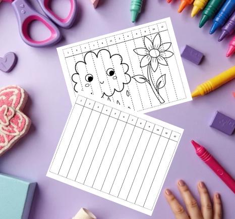 Life Cycle Agamograph Coloring Set, Agamograph Activity for Kids, Life ...