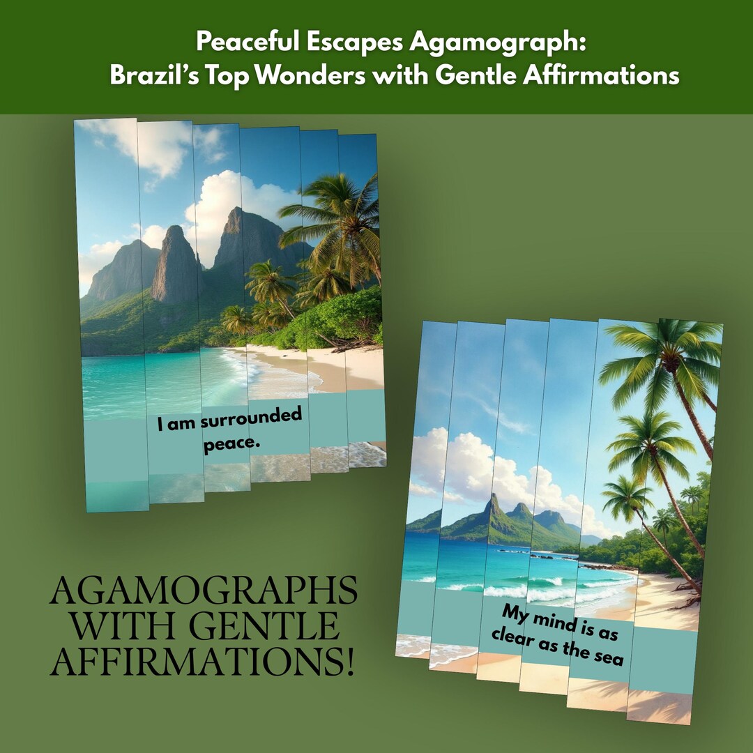 Brazil Agamographs, Travel Crafts, Color Agamographs, Brazil ...