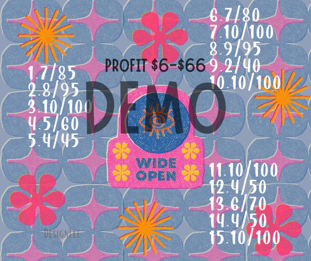 Eyes Wide Open Bingo Board-digital Download Png-pick Your Prize - Etsy