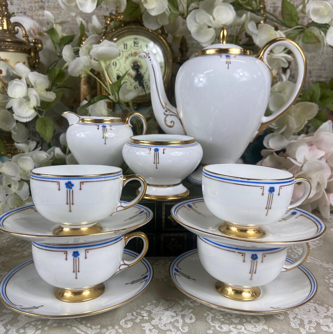 Rare Vintage Paragon Art Deco Coffee Set - Etsy