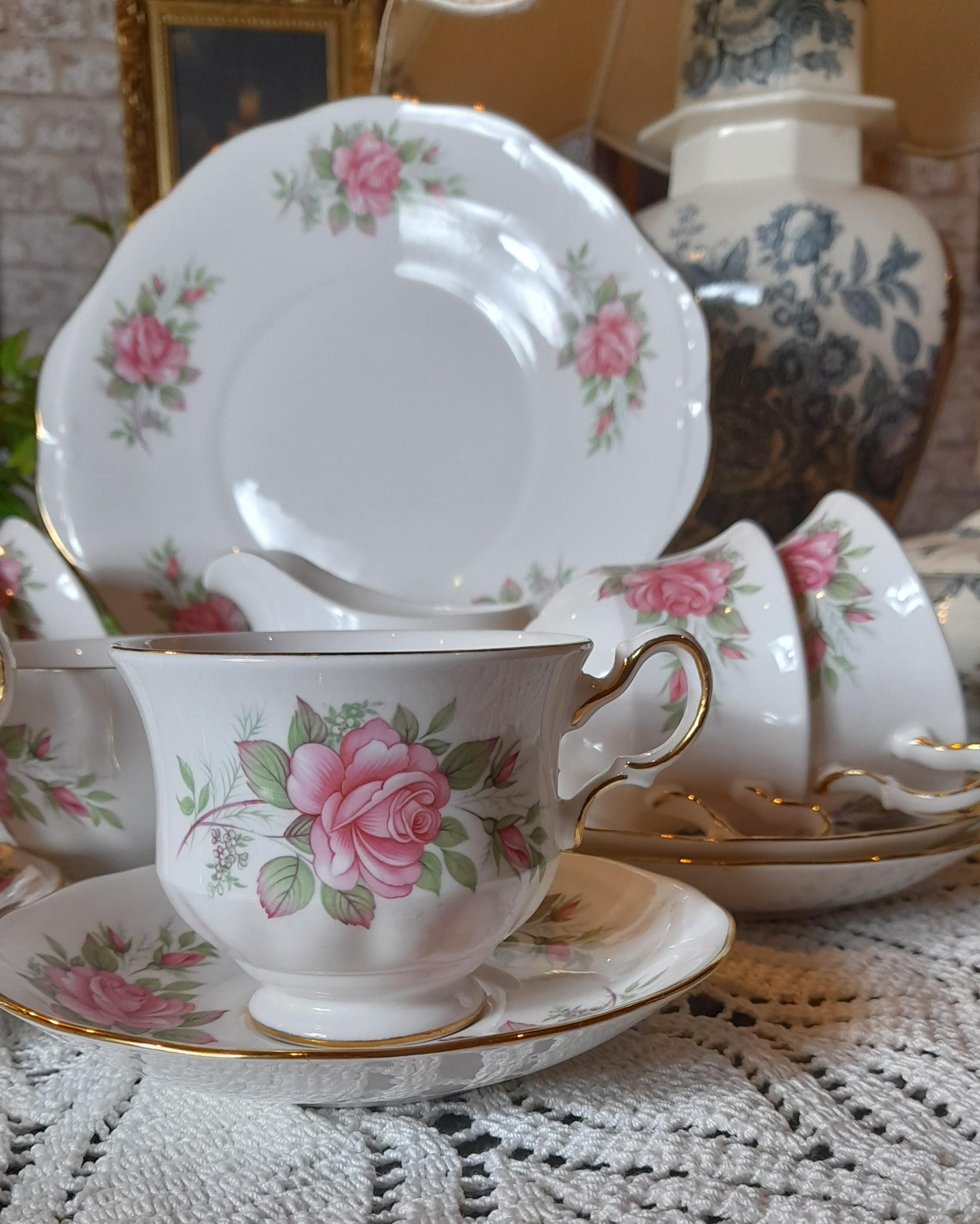 Vintage "queen Anne" Tea Set - Etsy