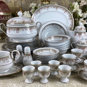 Vintage Noritake Ireland Morning Jewel Dinner Set - Etsy
