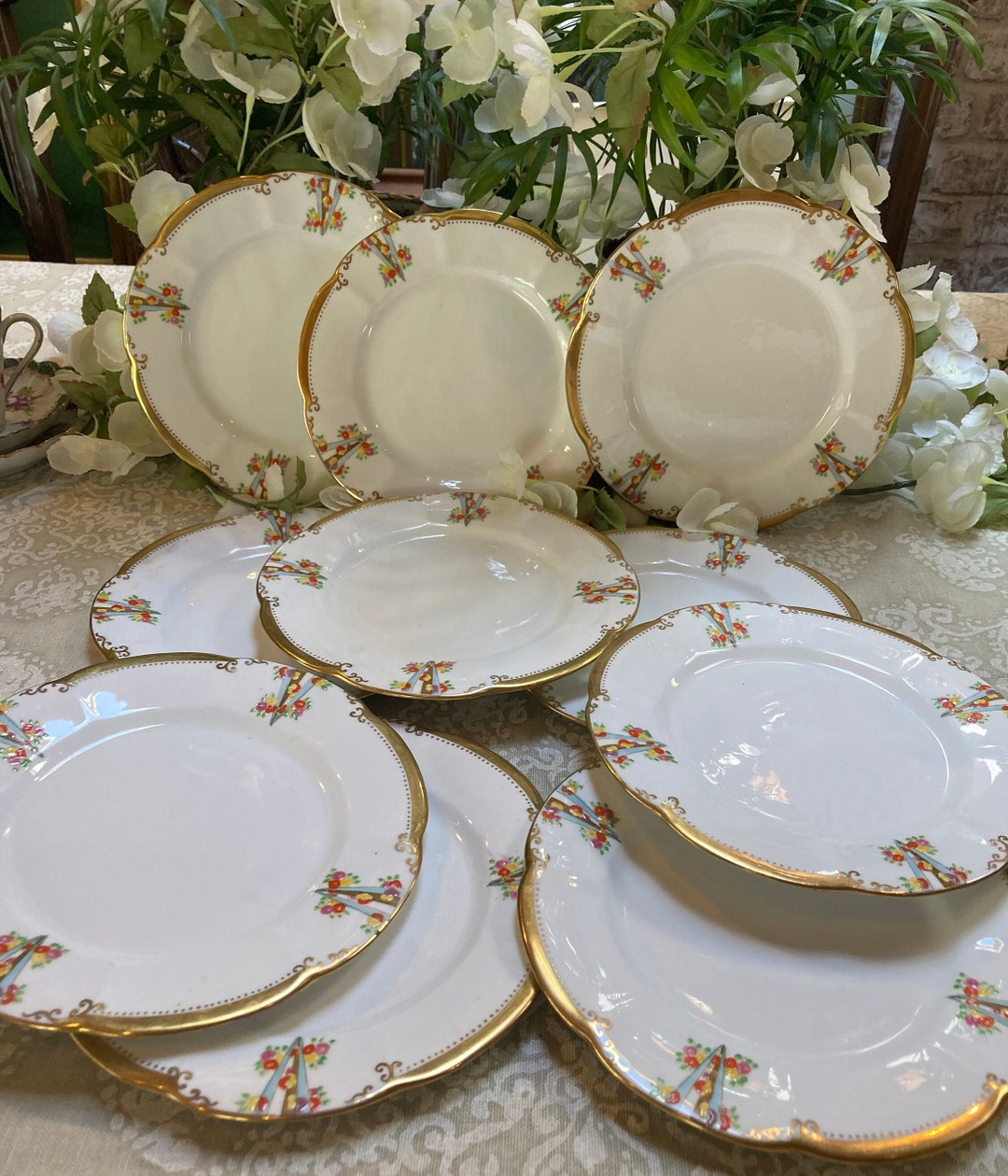 Royal Albert crown China Side Plates - Etsy