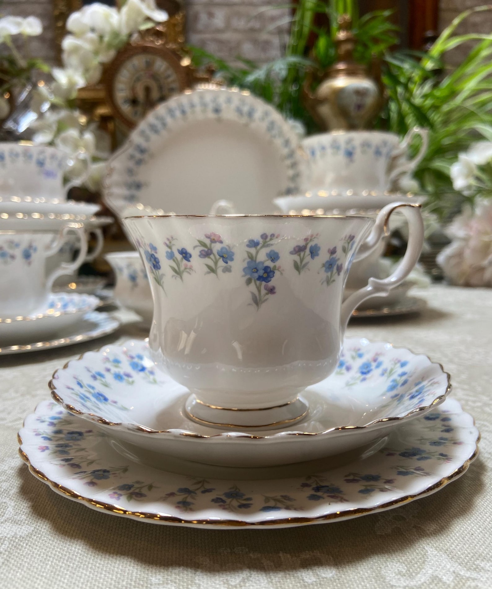 Royal Albert “memory Lane “ Tea Set - Etsy