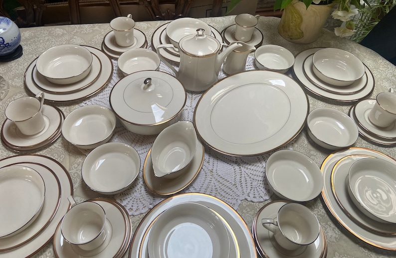 Noritake Dinner Set - Etsy