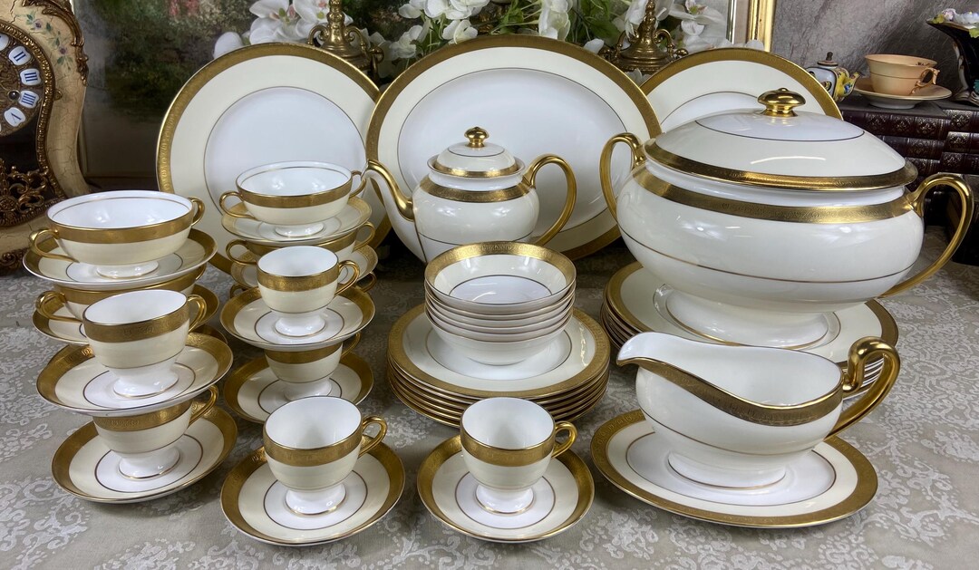 Vintage Minton Buckingham Dinner Set - Etsy