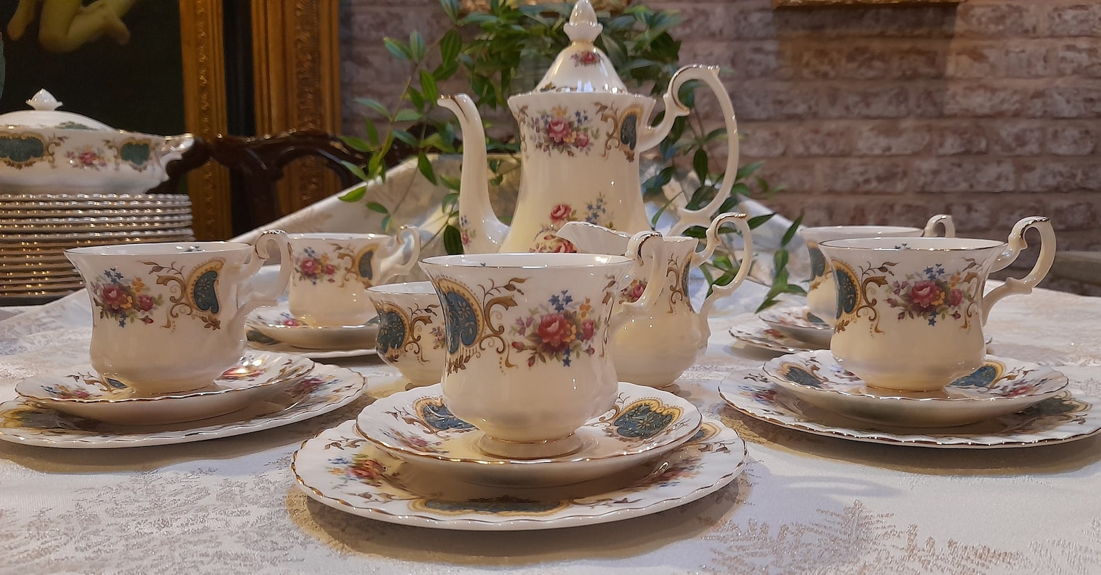Royal Albert Berkeley Coffe Set - Etsy
