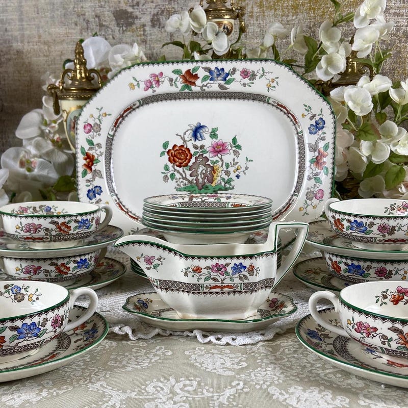 Chinese Dinnerware Set - Etsy